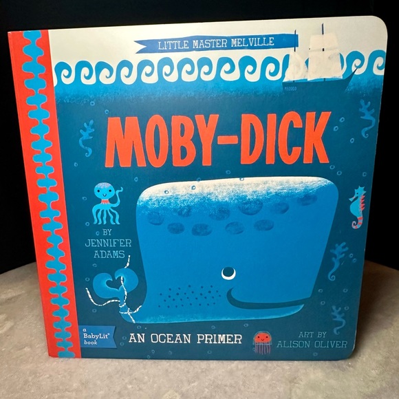 Baby Lit | Toys | Never Used Baby Lit Moby Dick Board Book | Poshmark